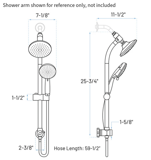 ADA Compliant Handheld Showers for Accessible Bathrooms