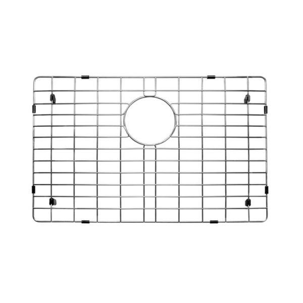 26-3/8" Stainless Steel Sink Grid Protector for 30-Inch Rear Drain Kit